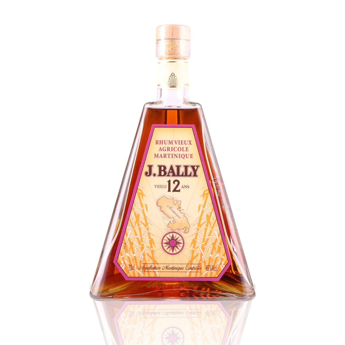 Rhum Vieux BALLY 12 ans 45% – Whisky Paris