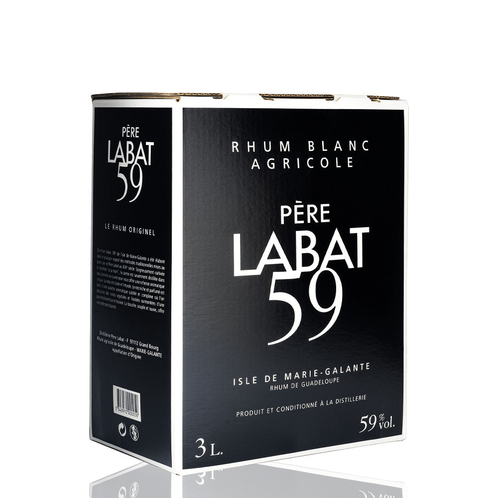 PERE LABAT - Rhum Blanc Cubi - 59% – Whisky Paris