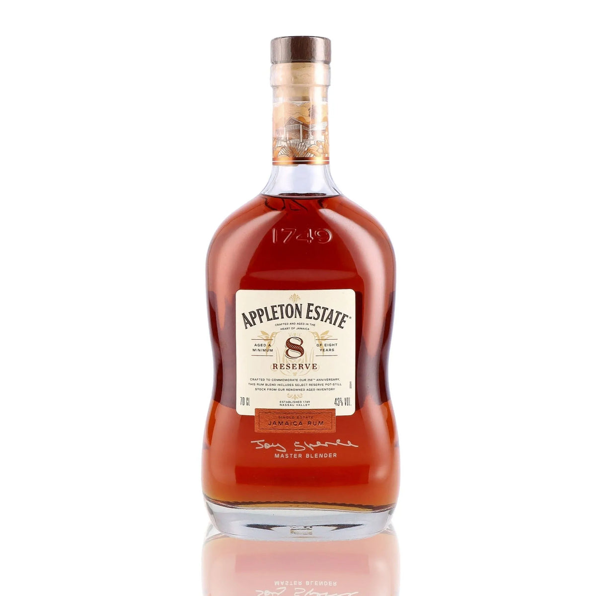 Rhum de Mélasse APPLETON ESTATE Reserve 8 ans 43% – Whisky Paris