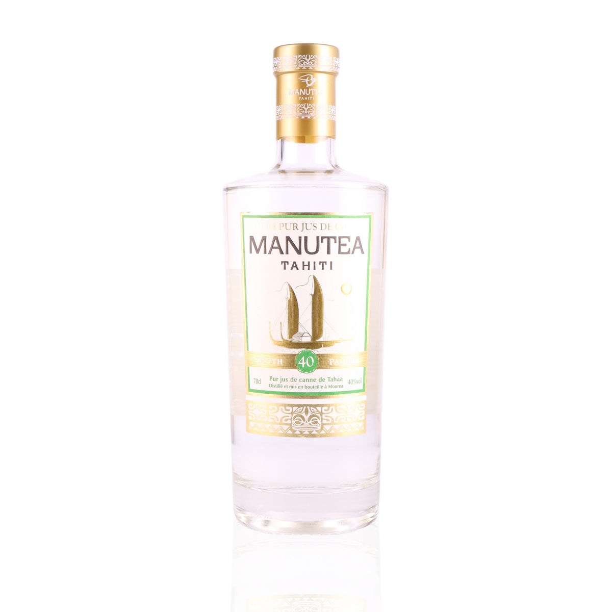 Rhum Blanc MANUTEA 40% – Whisky Paris