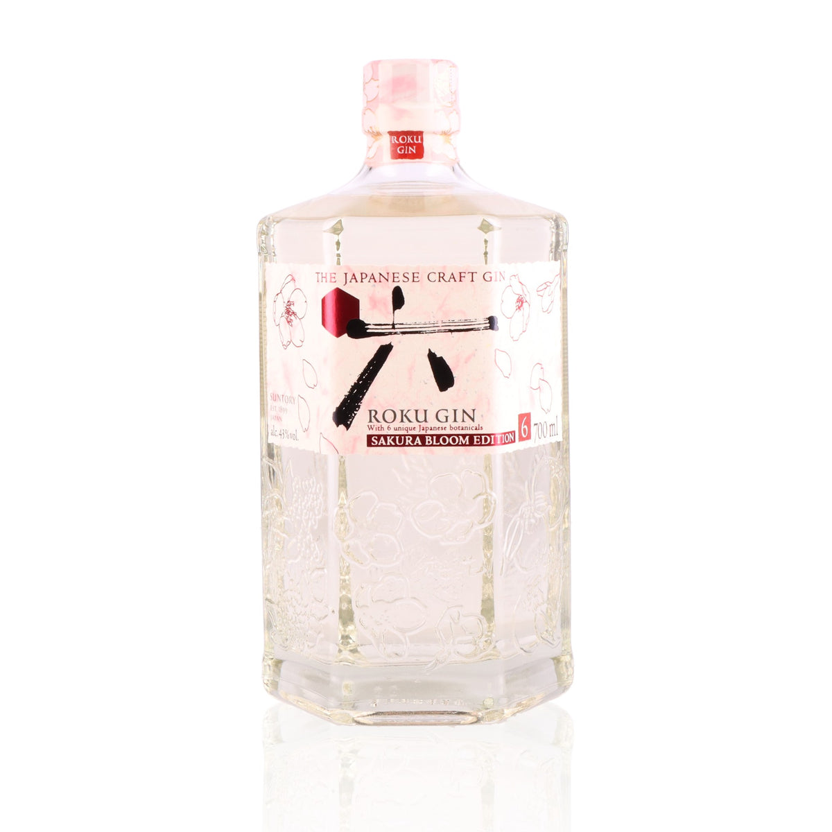 Gin SUNTORY Roku Sakura Bloom Edition 6 43% – Whisky Paris