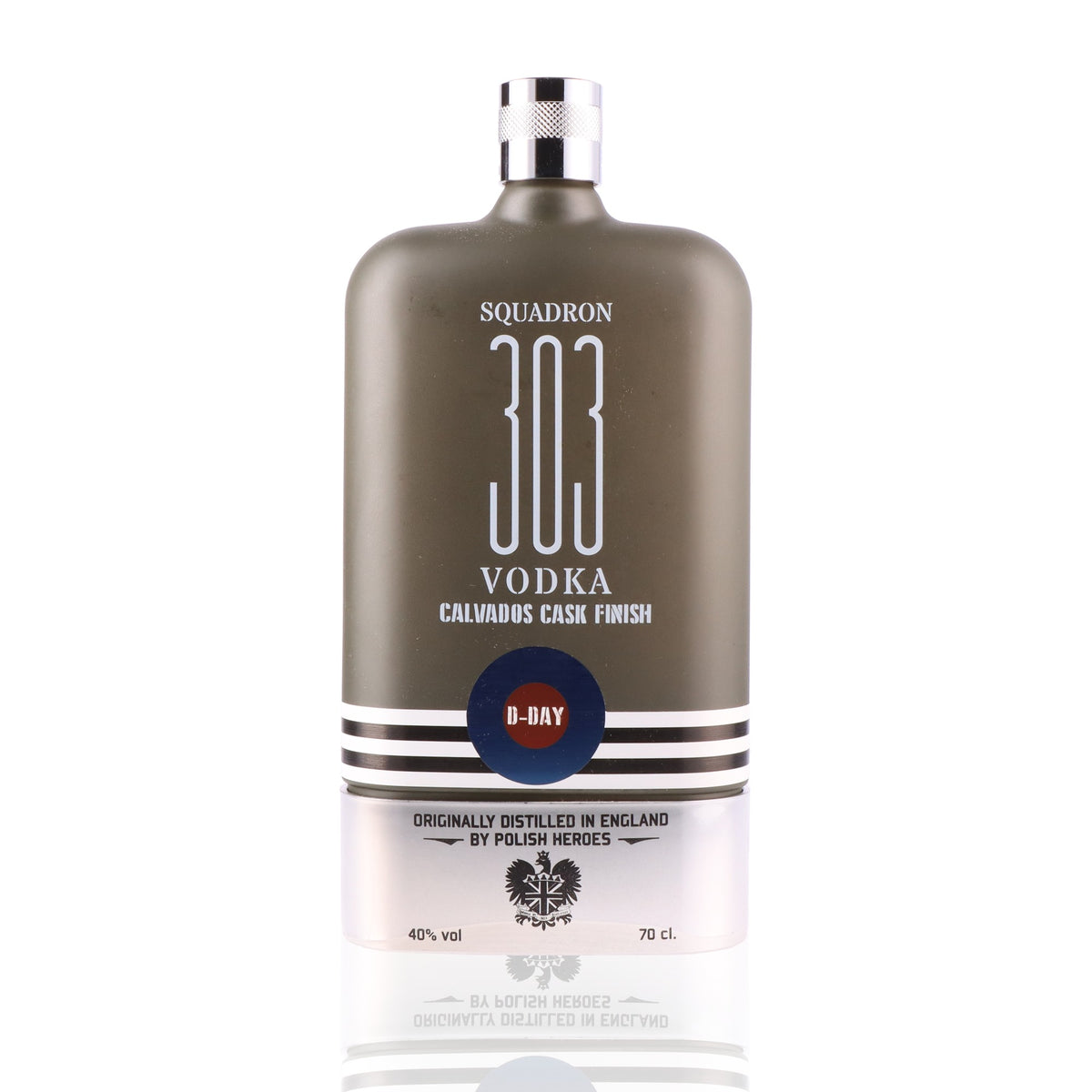 Vodka SQUADRON D-Day Flask 40% – Whisky Paris
