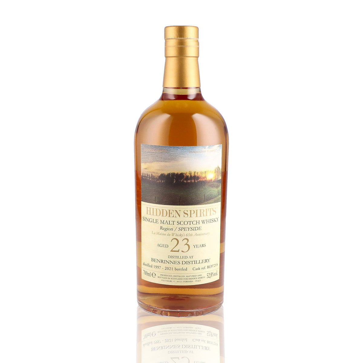Scotch Whisky Single Malt BENRINNES Hidden Spirits 23 ans 52,8% ...