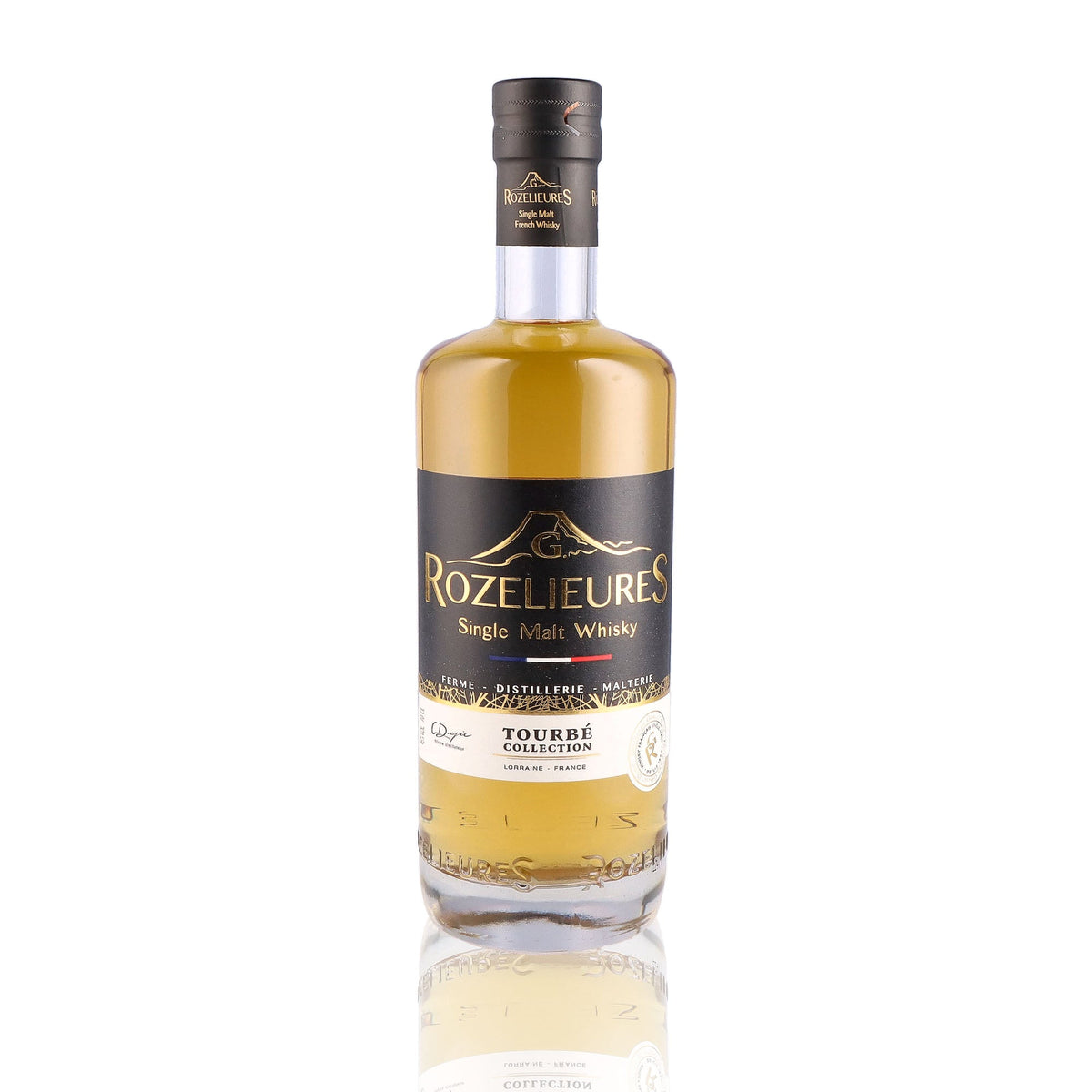 Whisky Français Single Malt ROZELIEURES Tourbé Collection 46% – Whisky ...