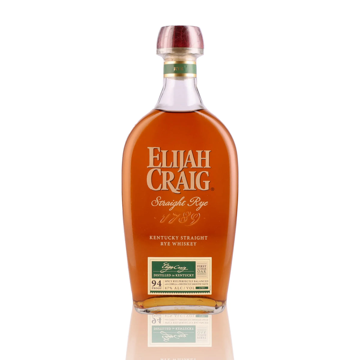 Bourbon ELIJAH CRAIG Straight Rye 47% – Whisky Paris